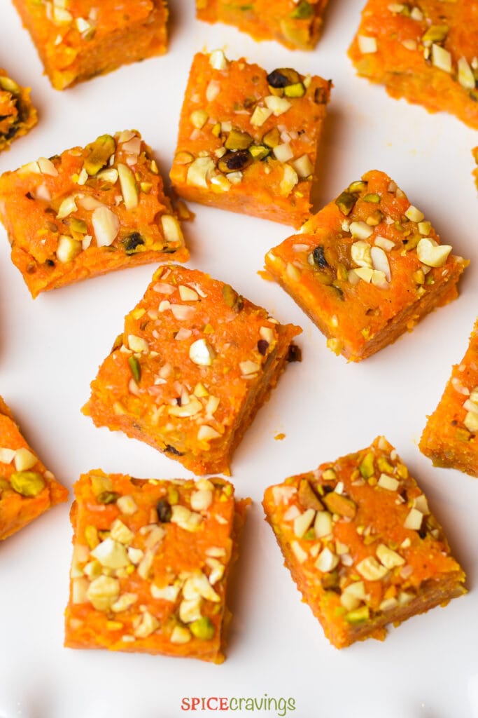 Carrot Burfi – Gajar Burfi (Indian Carrot Fudge) - Spice Cravings