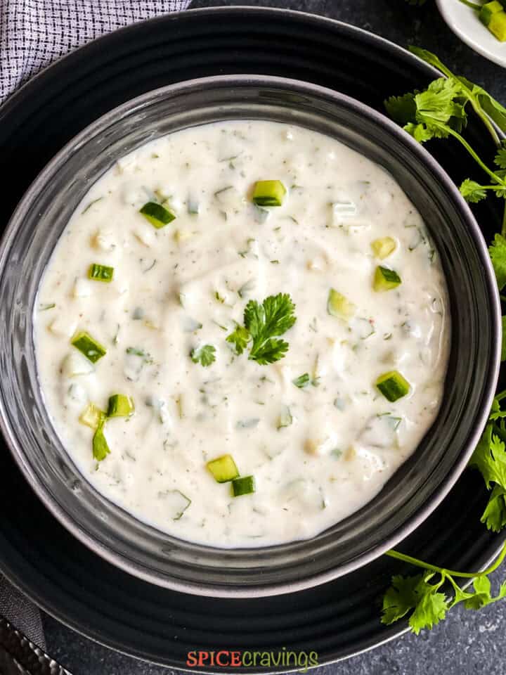 Mint Raita - Spice Cravings
