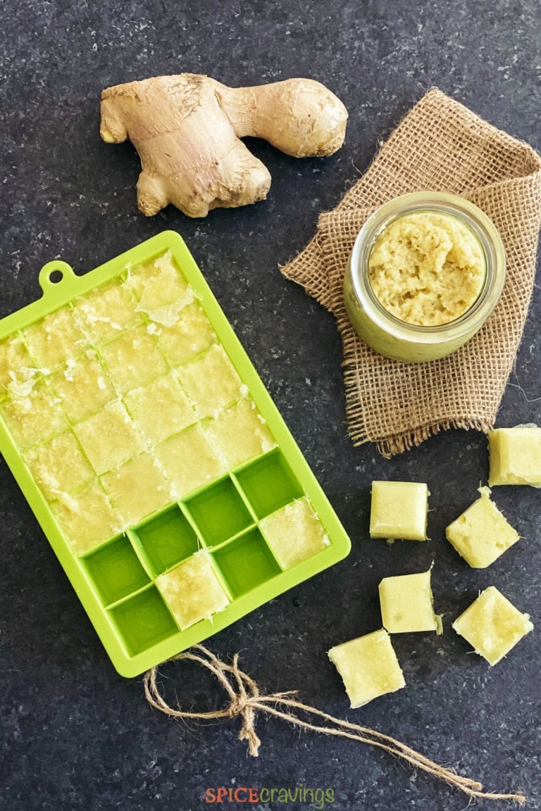 Ginger Paste | How to Make, Store Preserve, Use & Buy | Spice Cravings