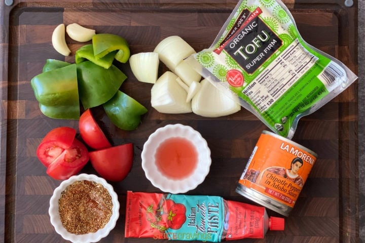 Chipotle Sofritas (Mexican Braised Tofu) - Spice Cravings