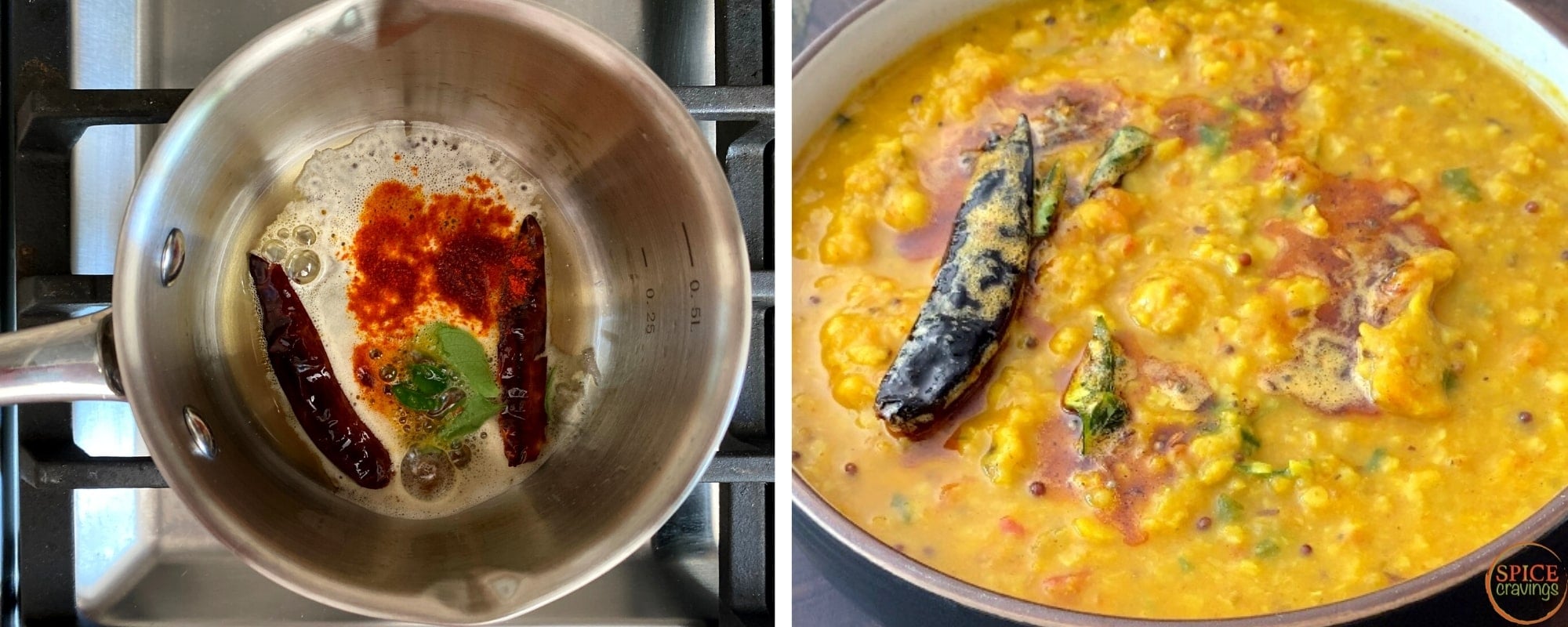 Dal Tadka | Dal Fry (Yellow Lentil Curry) - Spice Cravings