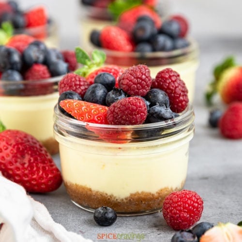 Mini Cheesecakes (Instant Pot) - Spice Cravings