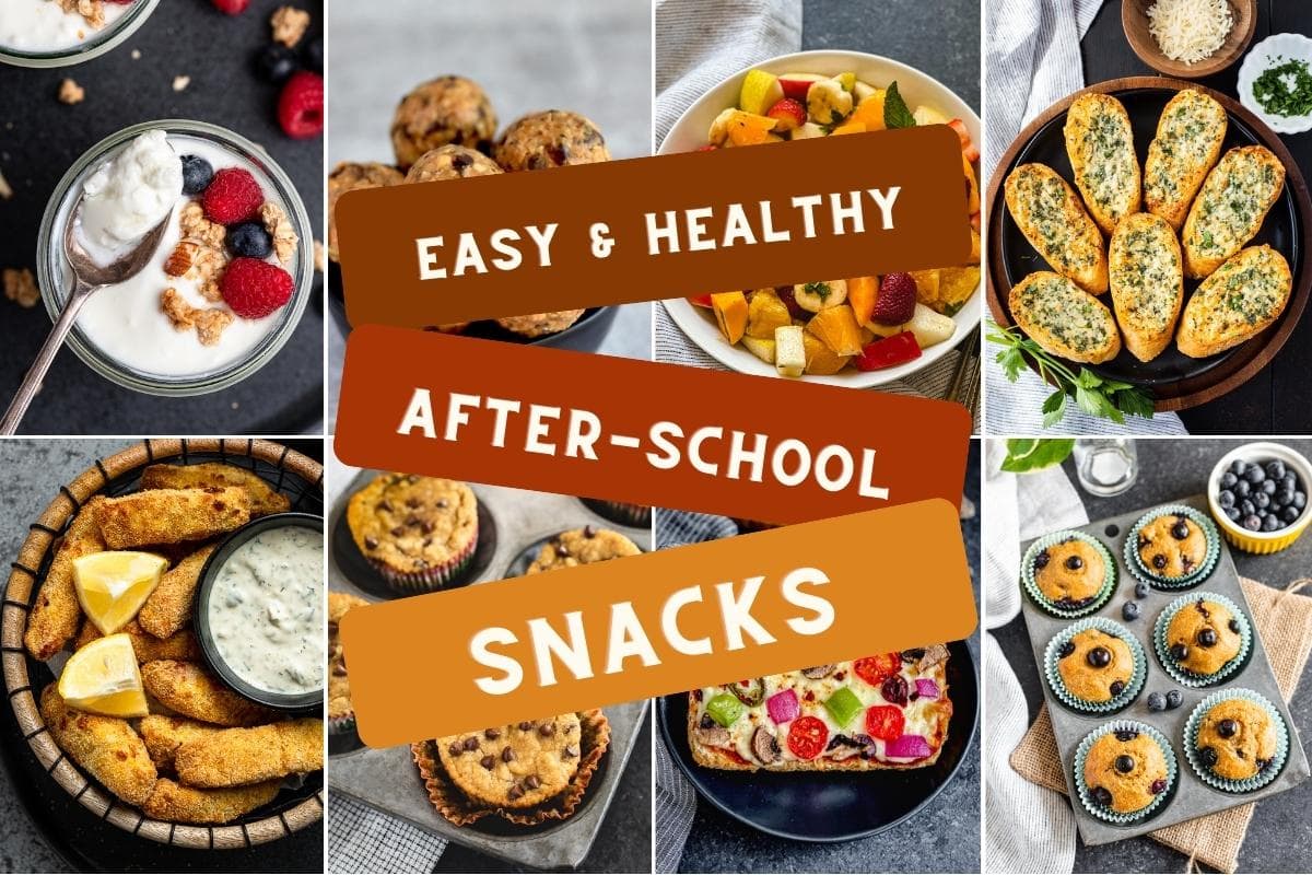 20+ Easy & Healthy After School Snacks | Spice Cravings