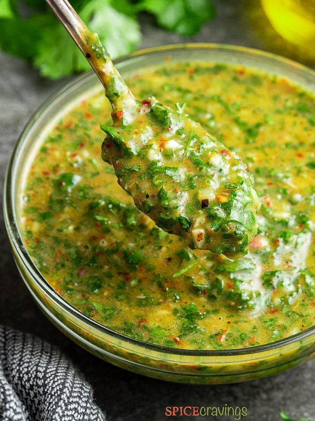 Cilantro Chutney - Spice Cravings