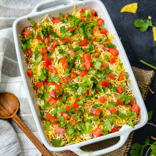 7-Layer Mexican Dip - Spice Cravings