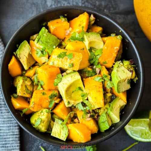 Mango Avocado Salad - Spice Cravings