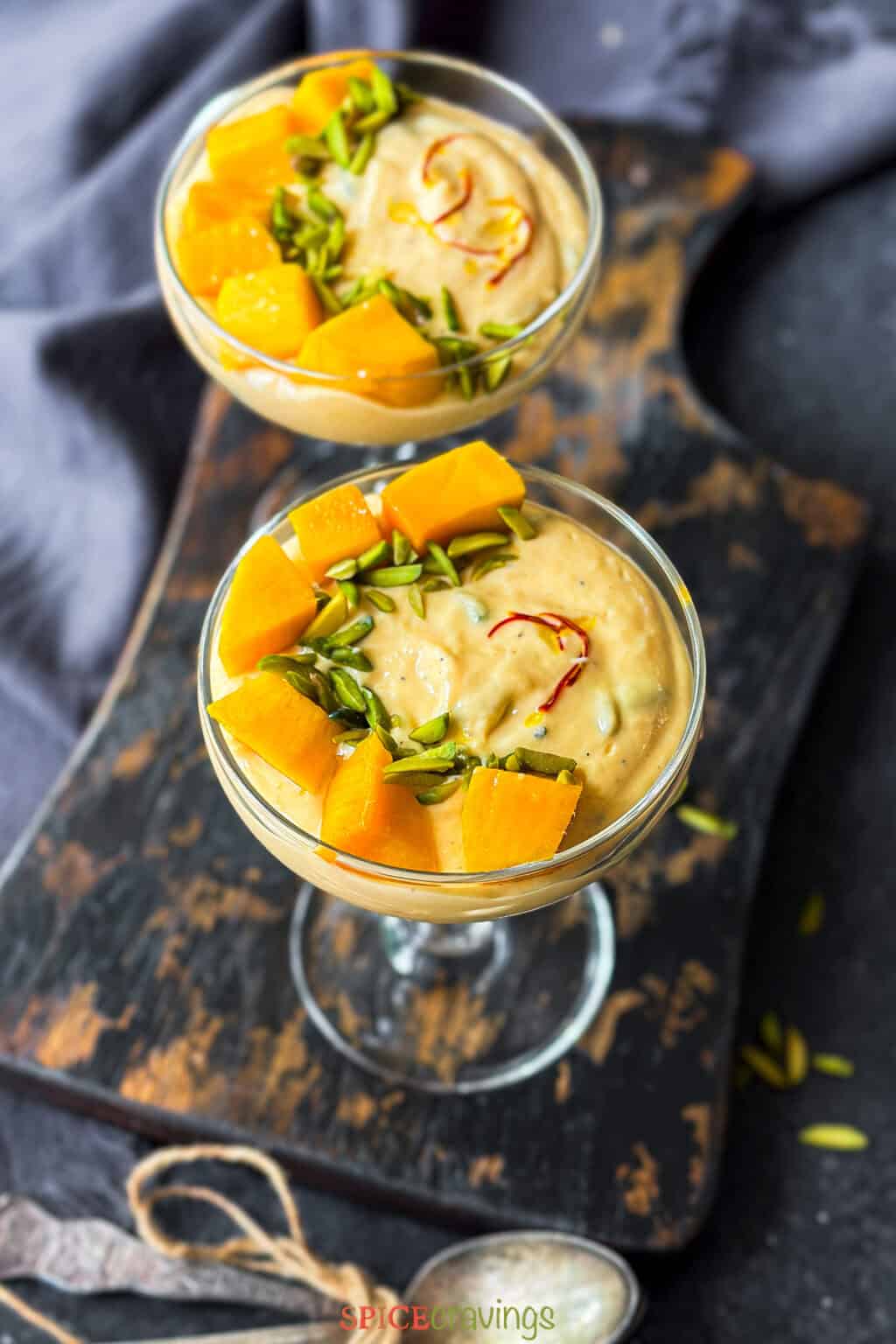 Mango Shrikhand With Greek Yogurt (Aamrakhand) - Spice Cravings
