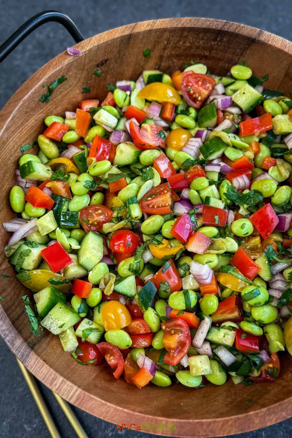 Protein-Packed Edamame Salad Recipe (20 Minutes) | Spice Cravings
